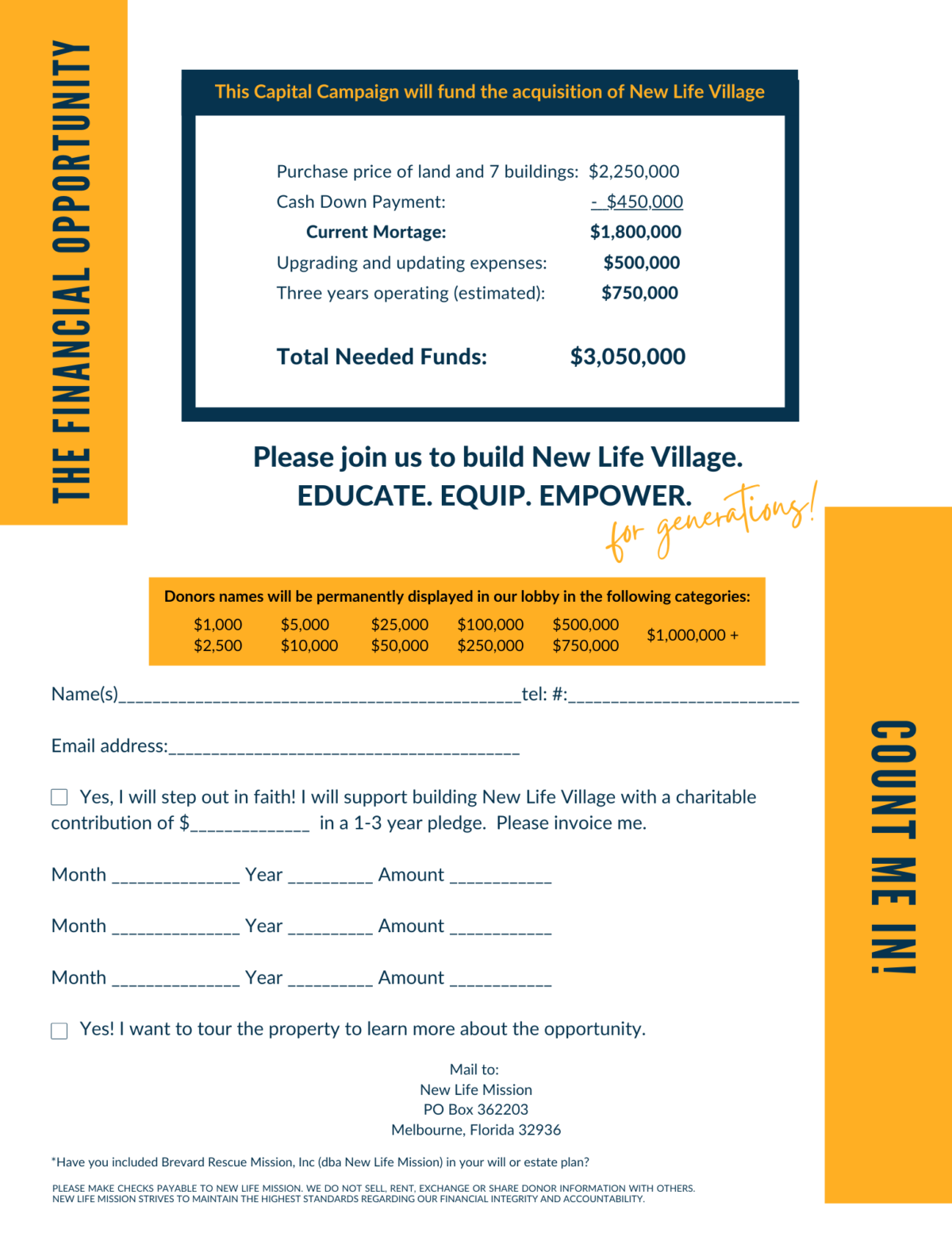 New Life Village - New Life Mission